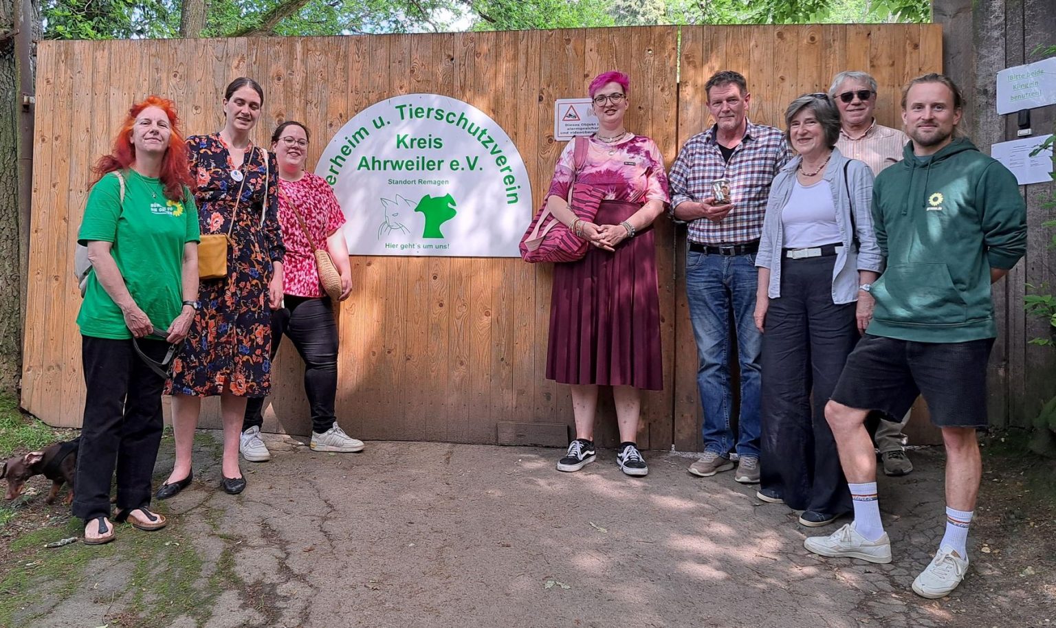 Grüner Besuch im Tierheim – GRÜNE Kreis Ahrweiler